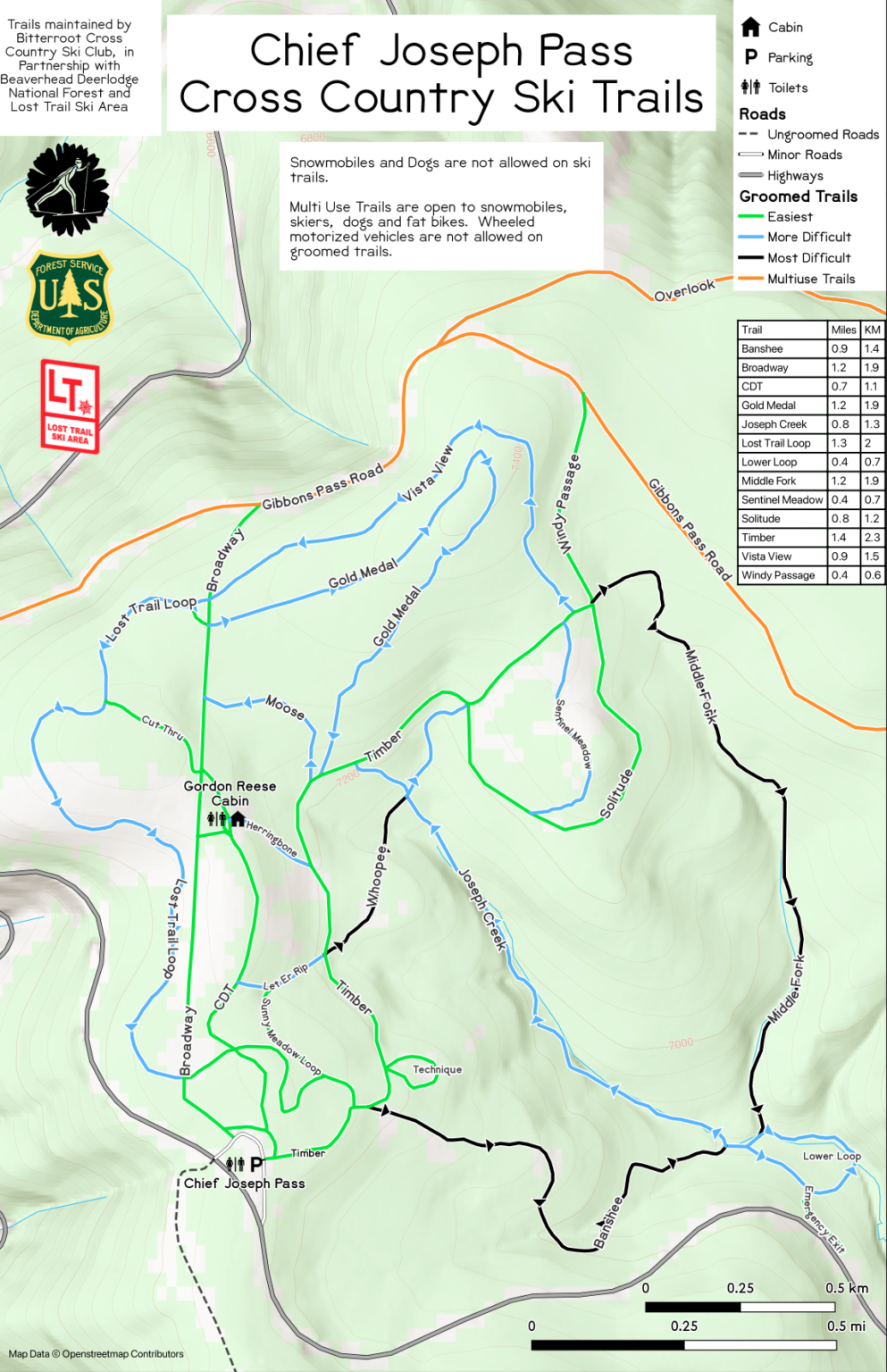 Chief Joseph Pass – Bitterroot Cross Country Ski Club